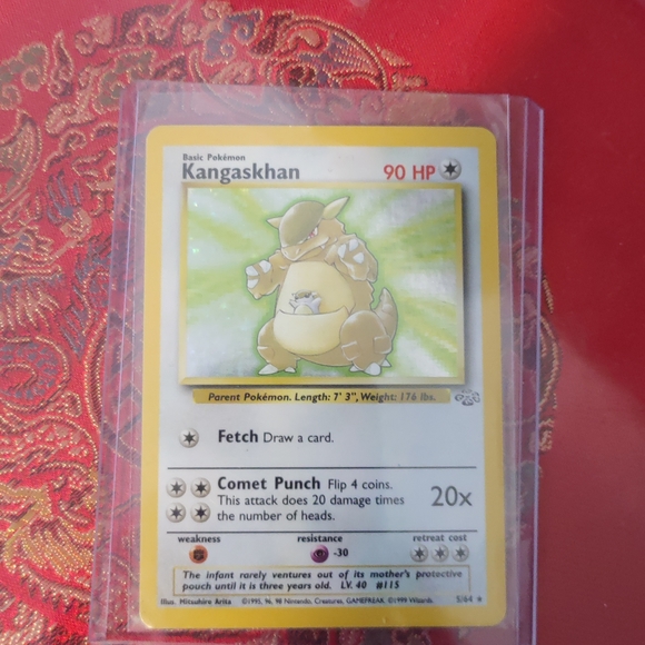 Pokemon | Toys | Pokemon Tcg Khangaskhan Jungle | Poshmark